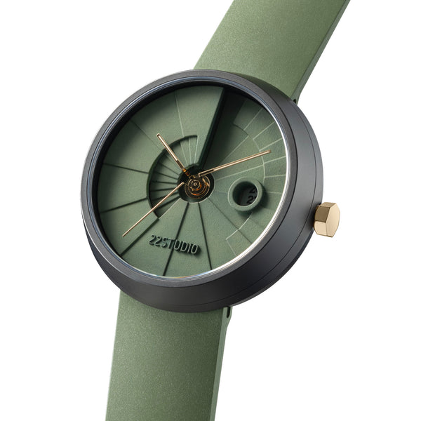 4D Concrete Watch Decade Anniversary Edition - Moss – 22STUDIO
