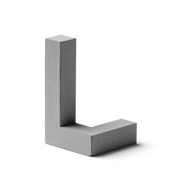 Concrete Alphabet (L) – 22STUDIO